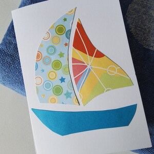 Sailing Boat Greetings Cards/ Boat Cards/ Sailing Boat Cards - Etsy