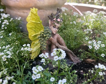 Fantasy Figurine Fairy Tree Elf Unique Decor Outdoor/indoor – Dryad ...