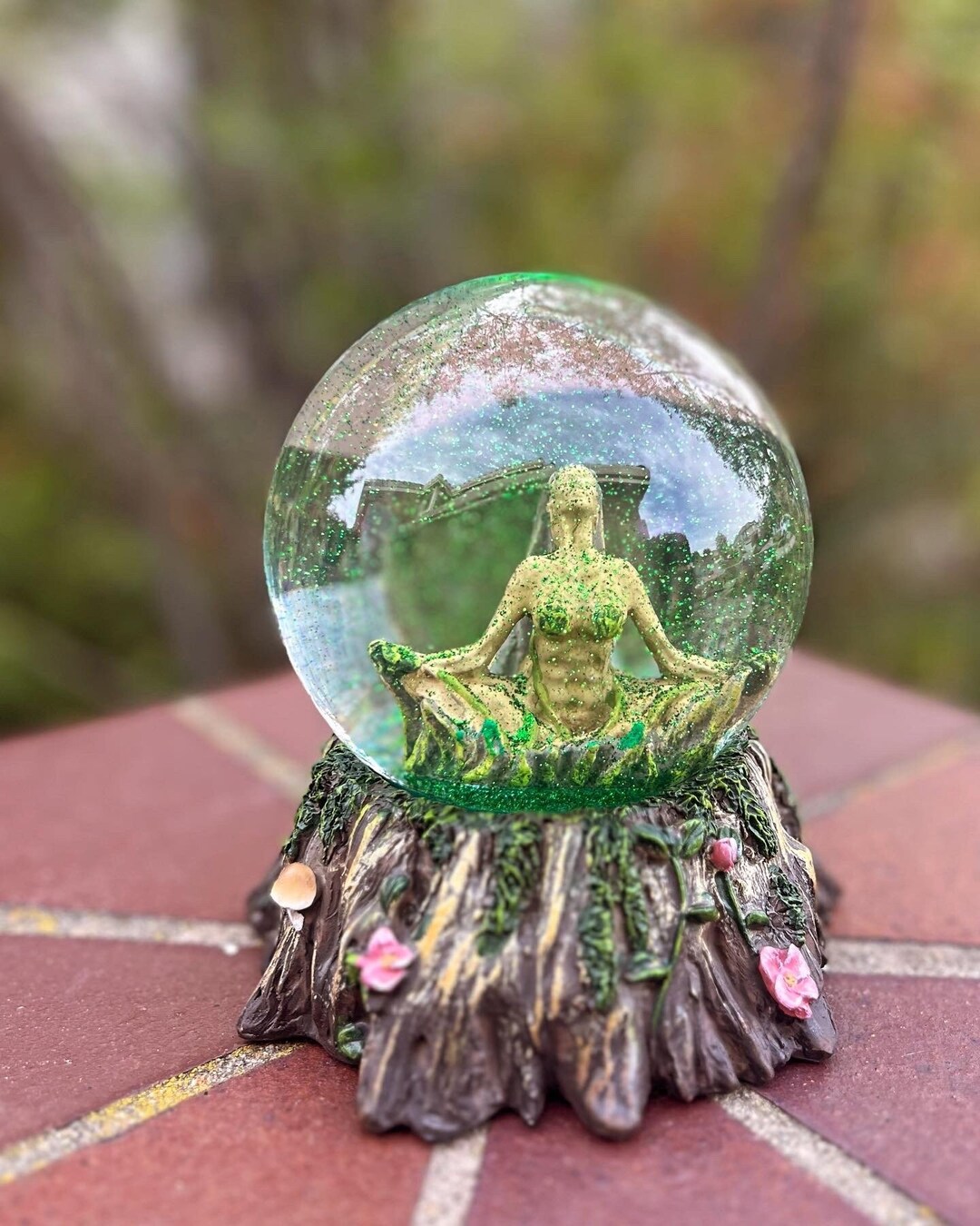 Forest Lady Water Glass Globe 5.2”H - Etsy