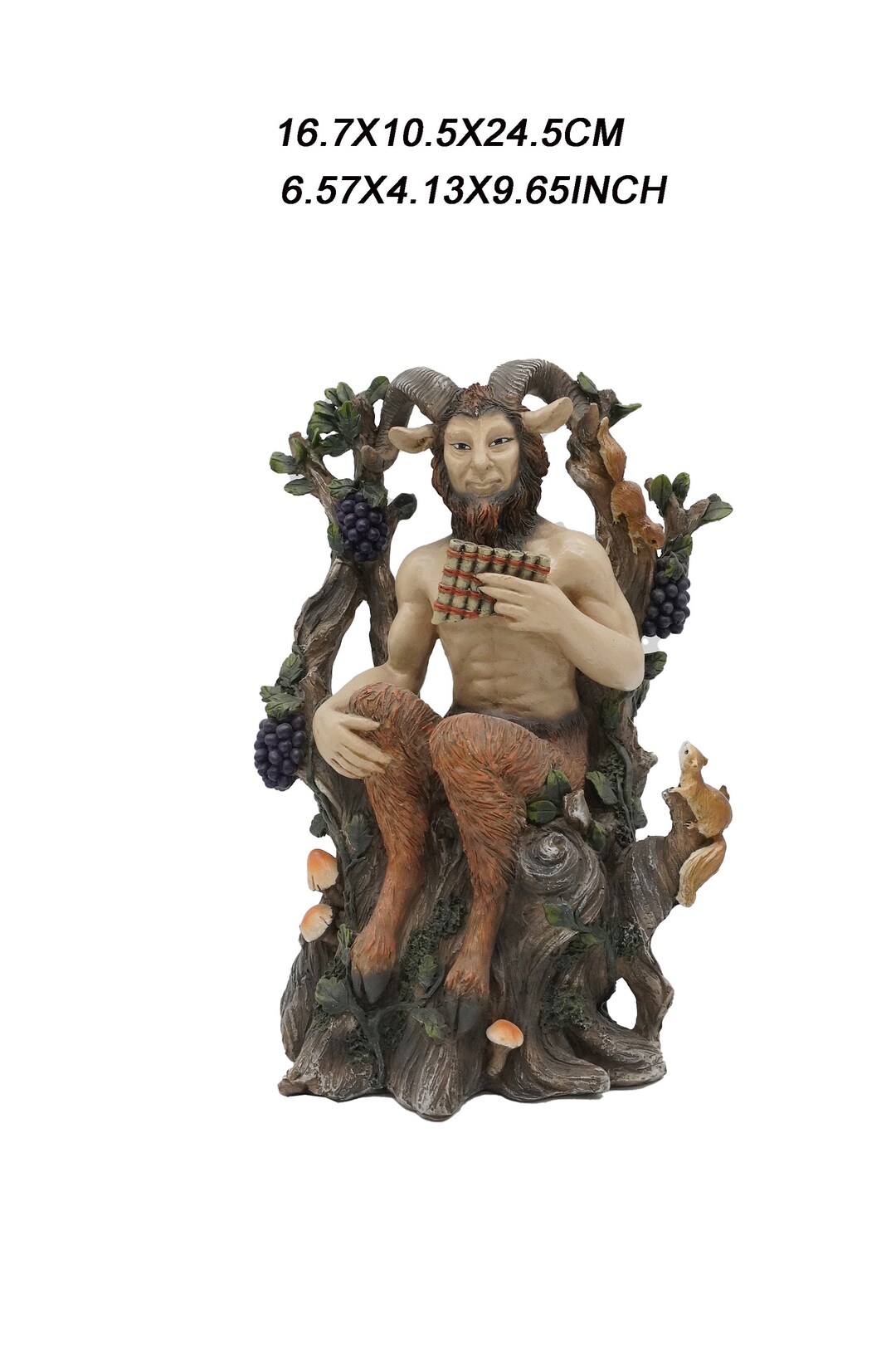 Fantasy Greek Mythology Pan Décor 9.6H Unique Design - Etsy