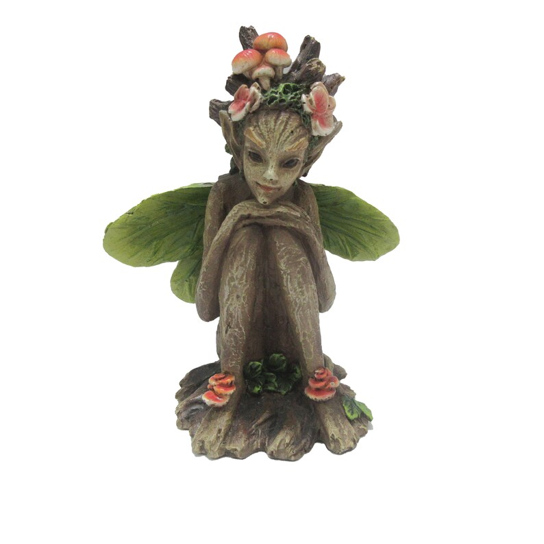 Fantasy Figurine Fairy Tree Elf Unique Decor Outdoor/indoor - Etsy