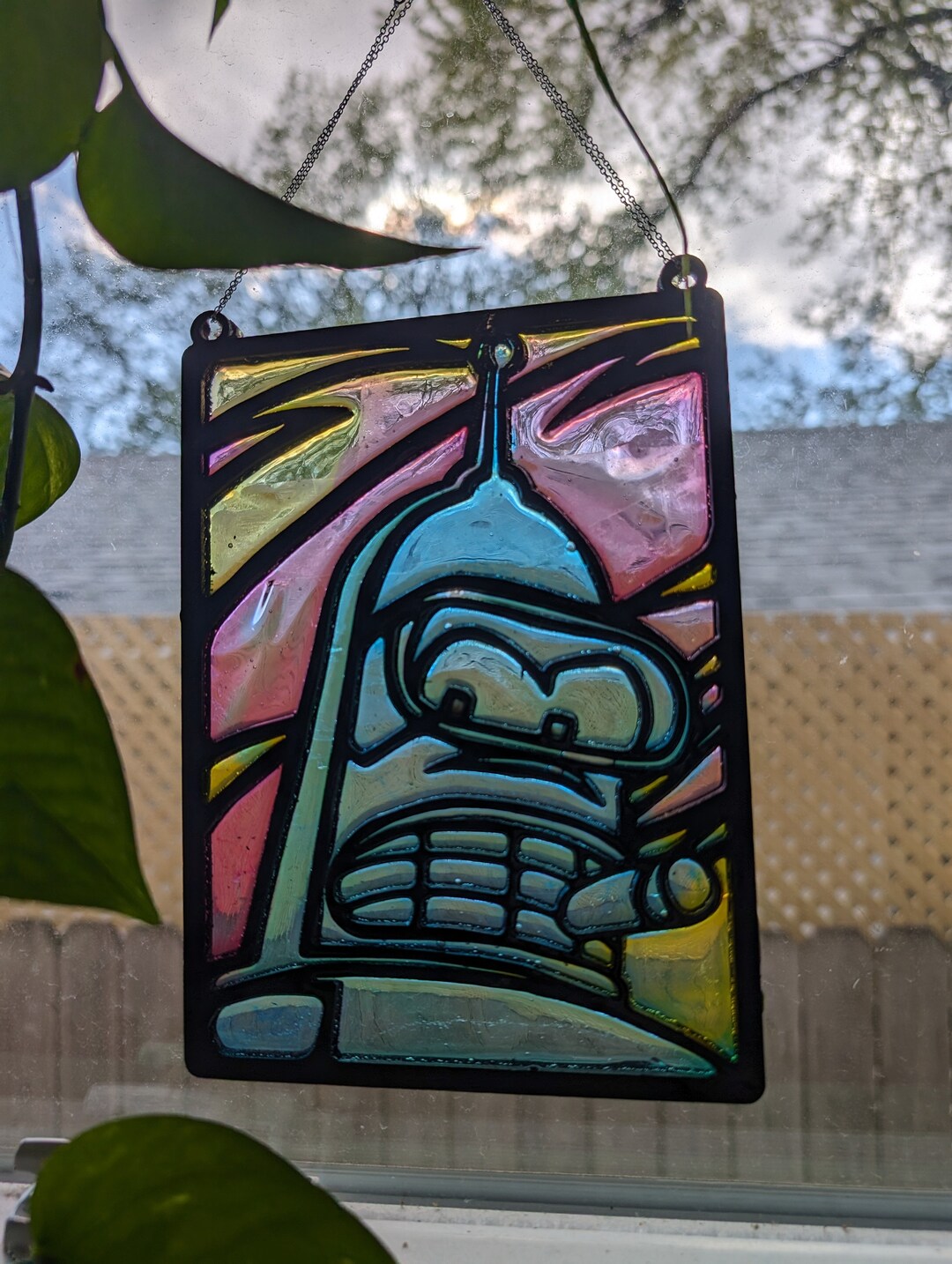 Stain Glass Resin Bender Futurama - Etsy