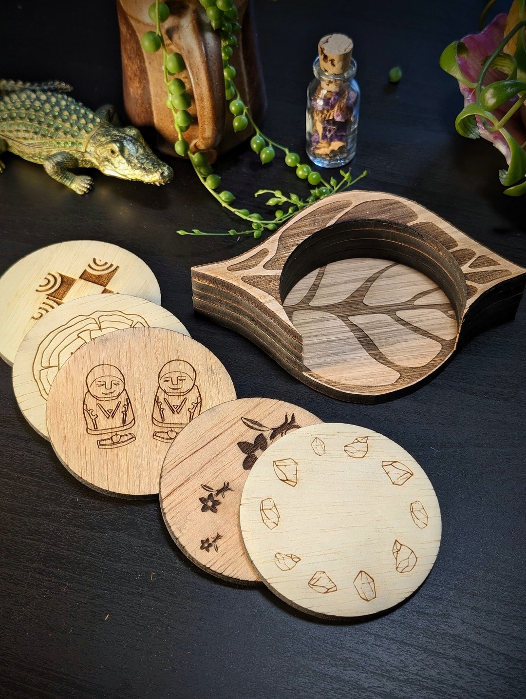 Korok BOTW Wood Coasters - Etsy
