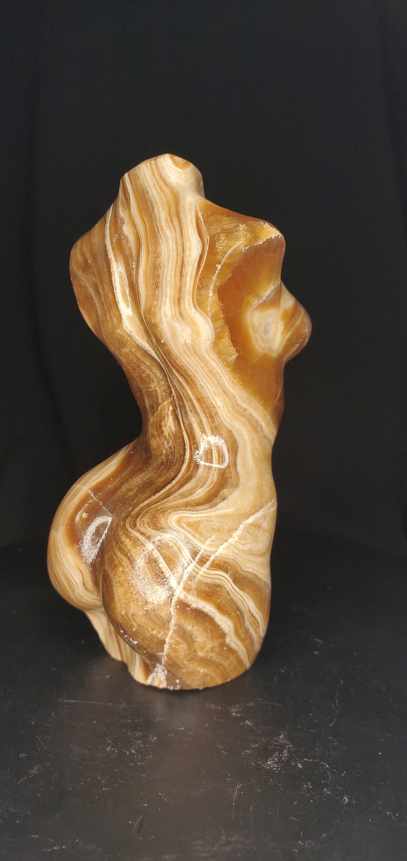 Amber Flower Agate Goddess Body - Etsy