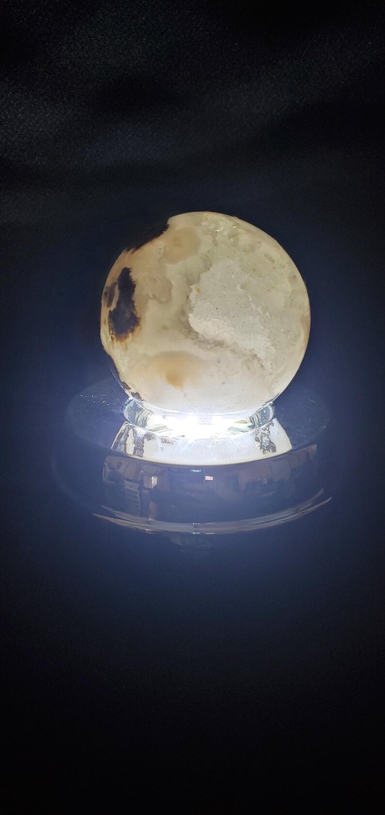 Larger Light-up Spinning Sphere Holder - Etsy