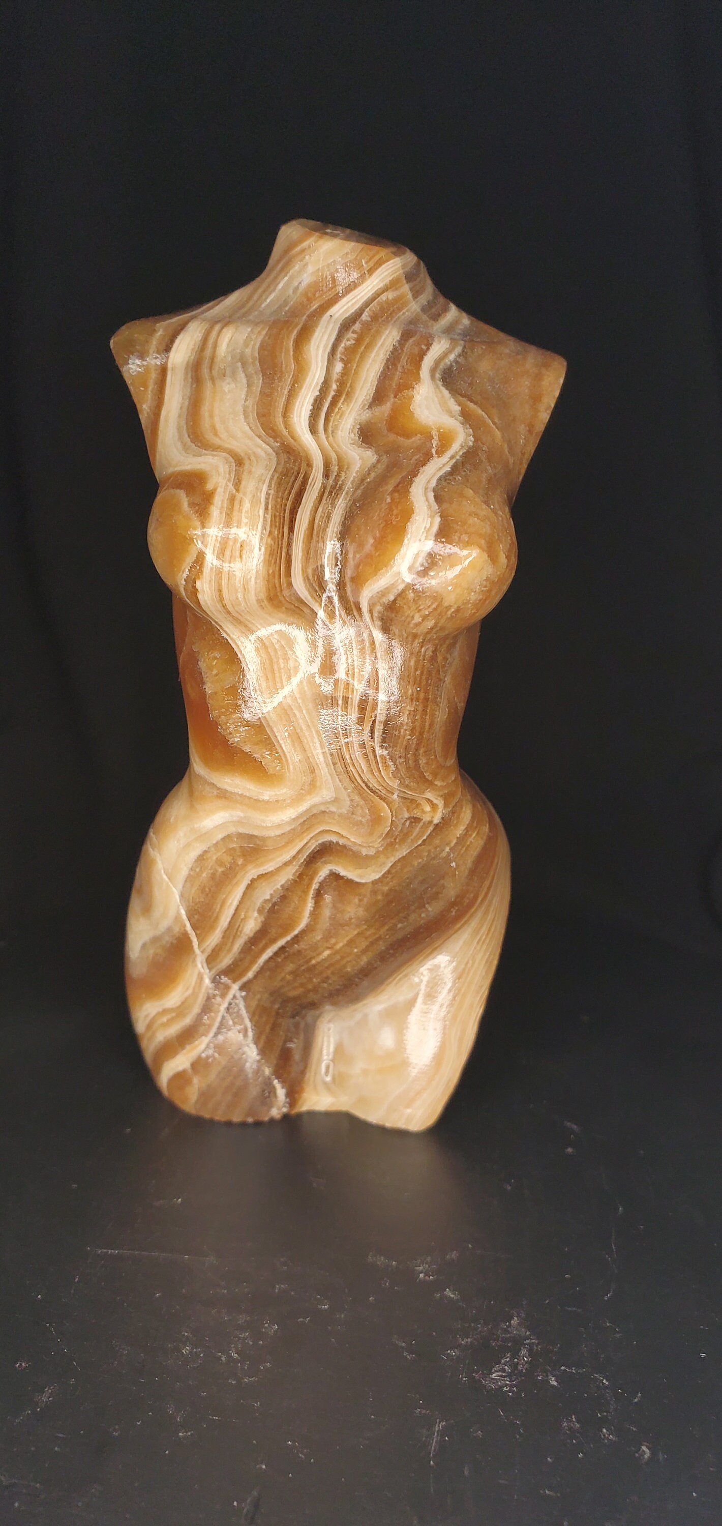 Amber Flower Agate Goddess Body - Etsy