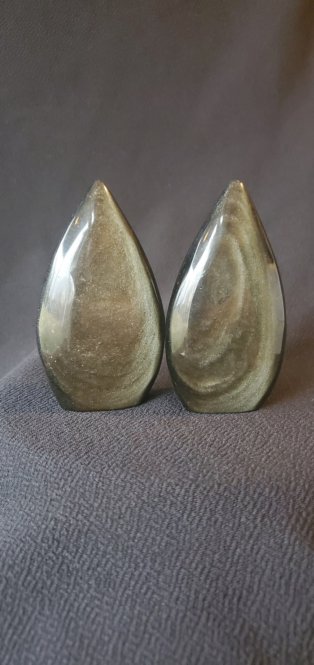 Silver Sheen Obsidian Free Form - Etsy