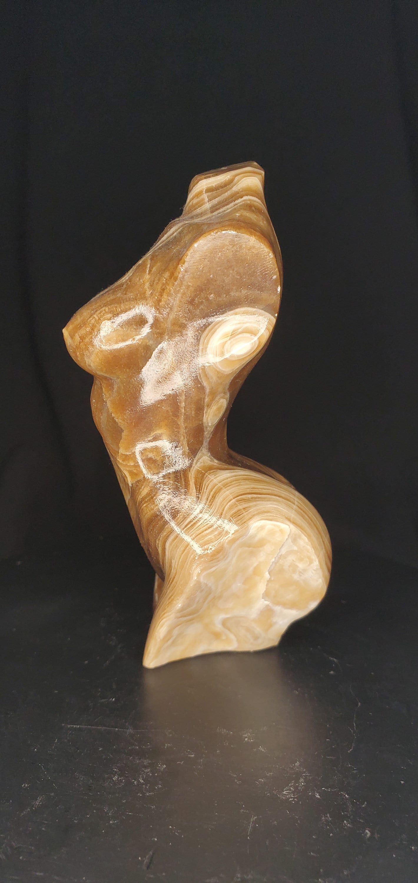 Amber Flower Agate Goddess Body - Etsy