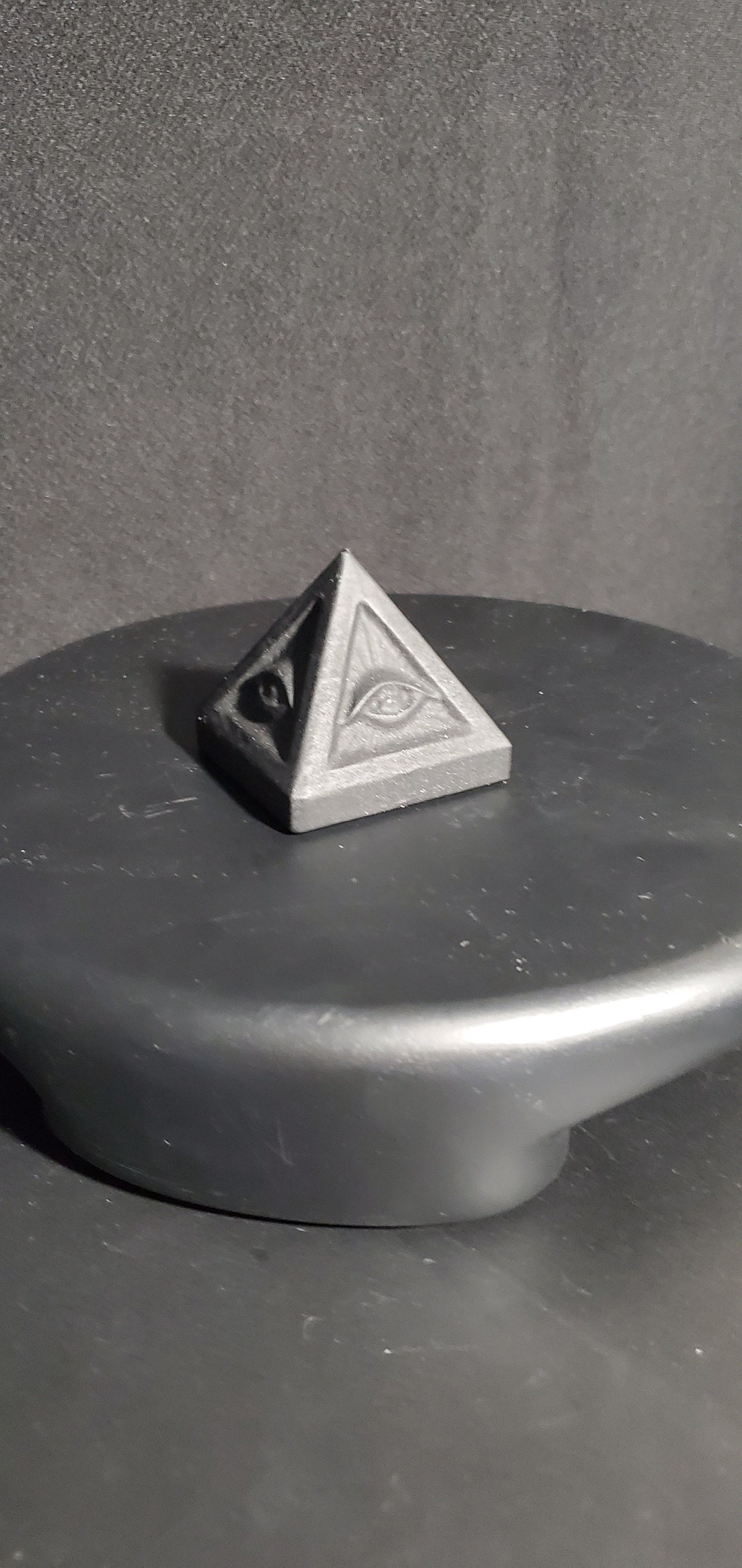 Obsidian Eye Pyramid - Etsy