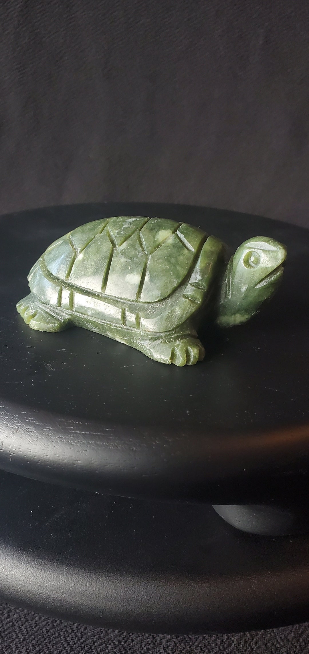 Serpentine Jade Turtle - Etsy