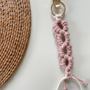 The Aztec Sun Bar Keychain, Macrame Keychain, Macrame Accessories ...