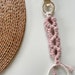 The Aztec Sun Bar Keychain, Macrame Keychain, Macrame Accessories ...