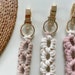 The Aztec Sun Bar Keychain, Macrame Keychain, Macrame Accessories ...