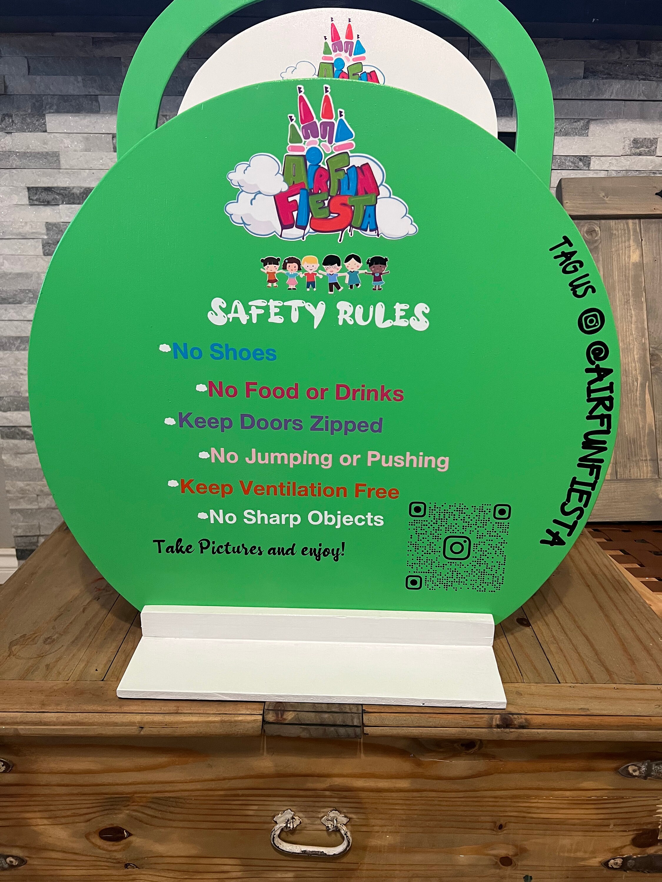 Soft Play Rule Sign bounce and Bubble House - Etsy