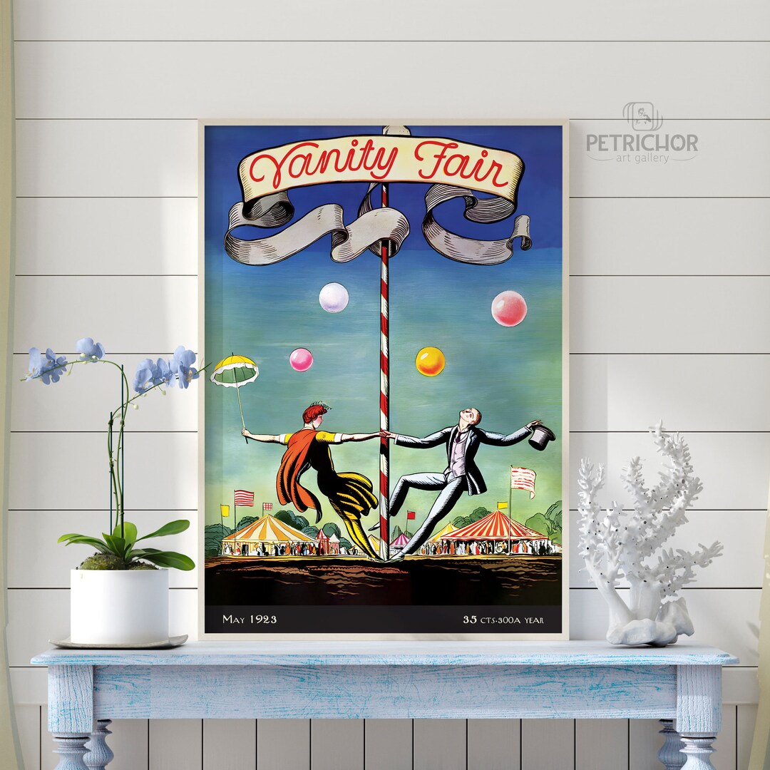 Vanity Fair Poster, May 1923, Home Wallposter, Magazine Poster, Vintage ...