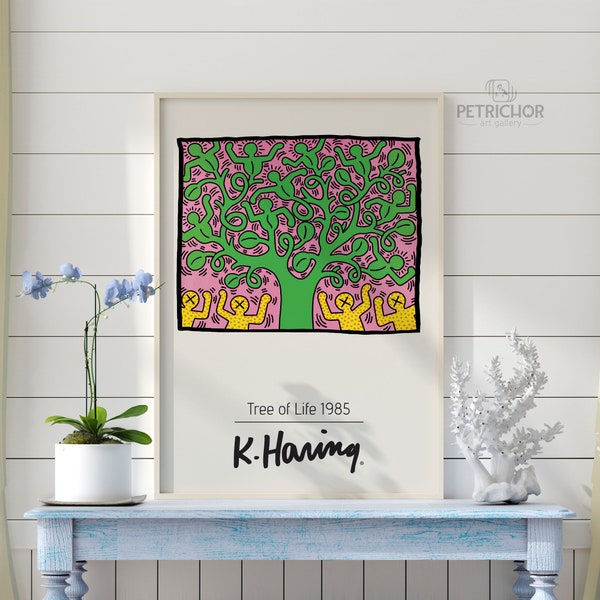 Keith Haring Tree of Life - Etsy