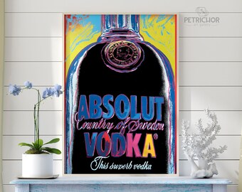 Vodka Absolut Poster - Etsy