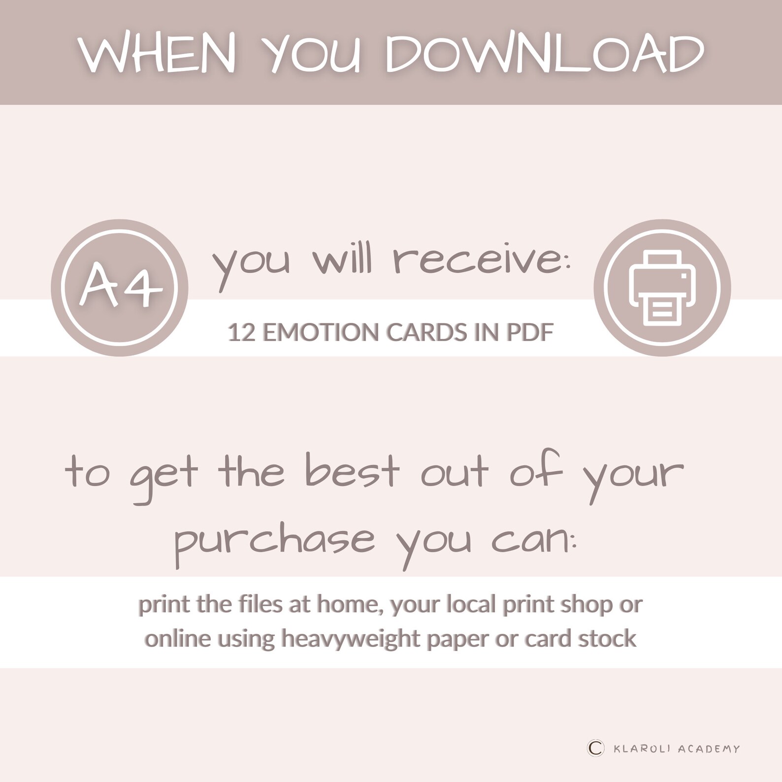 Feelings Flash Cards Printable, I Know My Feelings, Children ...