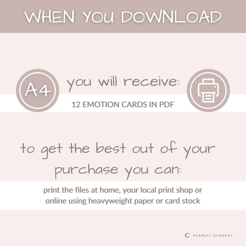 Feelings Flash Cards Printable, I Know My Feelings, Children ...