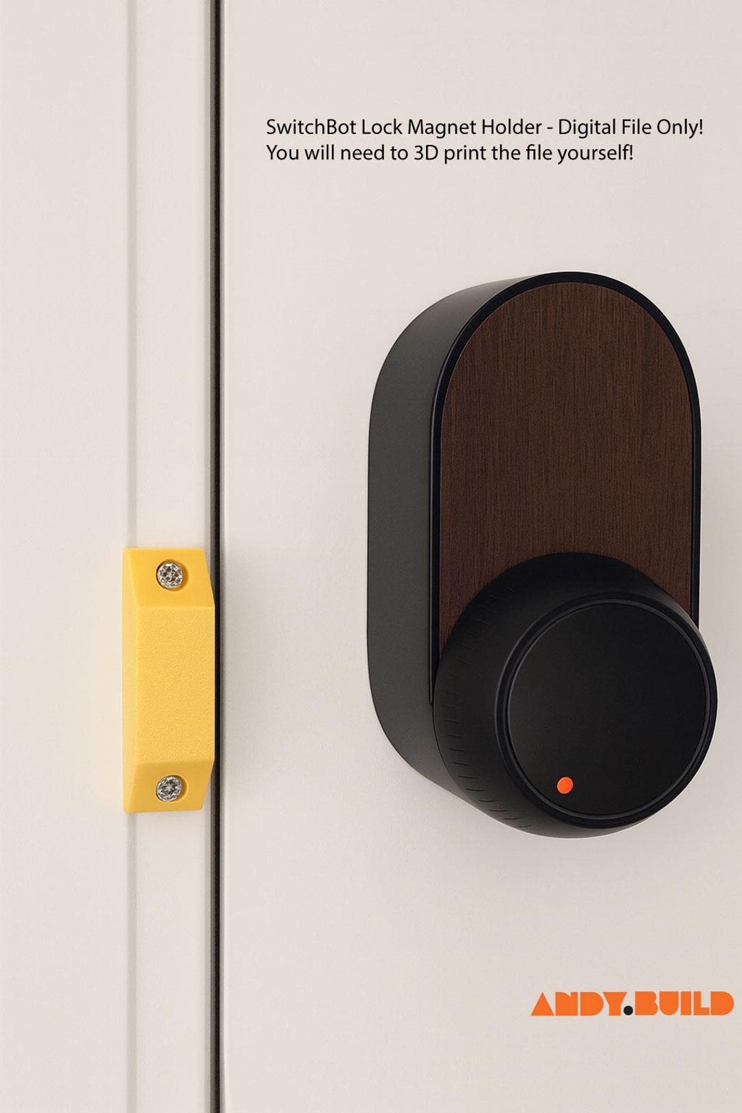 Switchbot Lock Magnet Holder - STL File for 3D Printer - Etsy