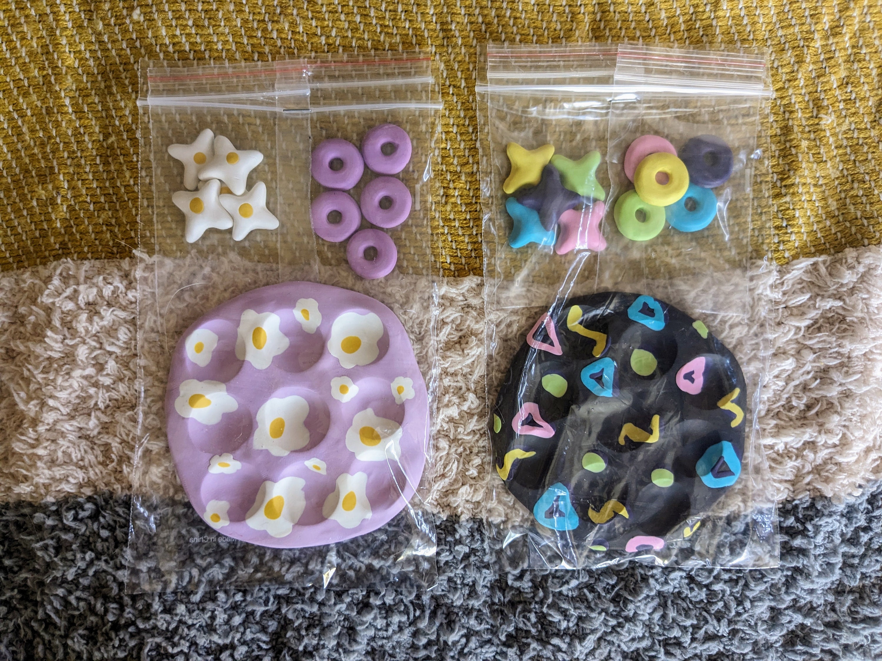 Cute Tic-tac-toe Boards | Themed Polymer Clay Game - Etsy