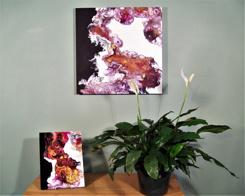 Acrylic Pour Paintings - Etsy