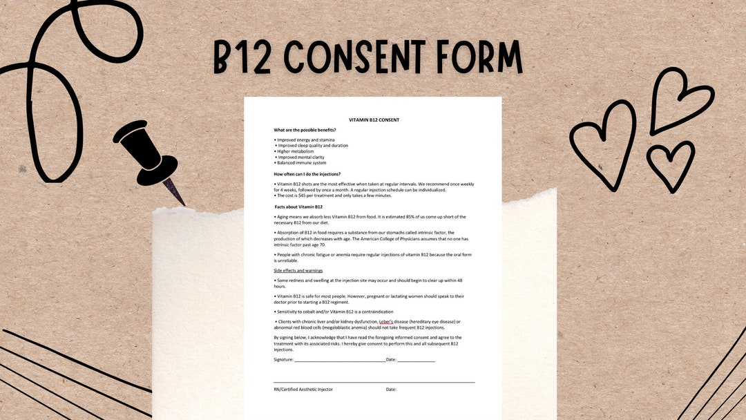 Vitamin B12 Consent Form Etsy vitamin-b12-consent-form-etsy