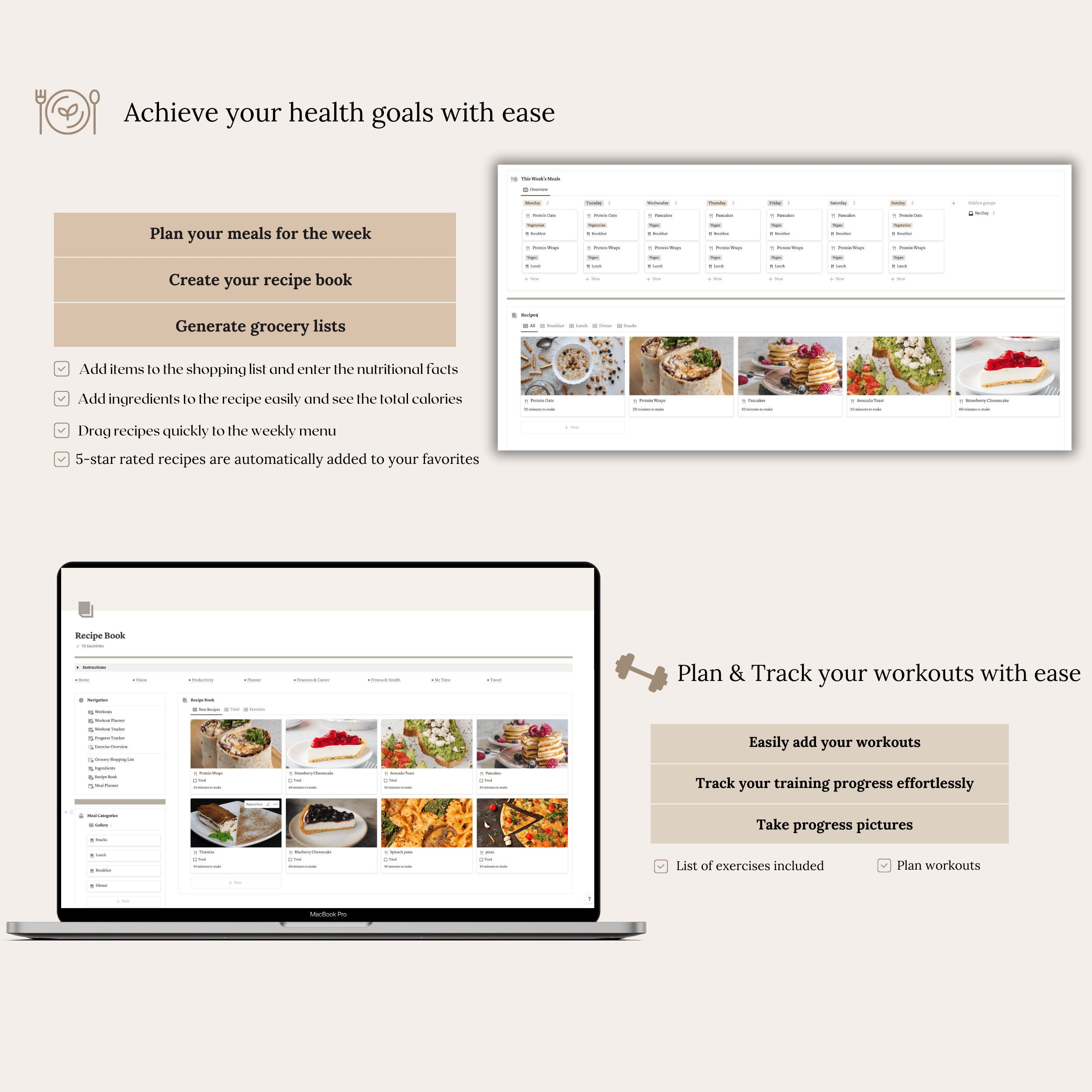 Notion Template, Notion Habit Tracker, Notion Life Planner, Notion ...
