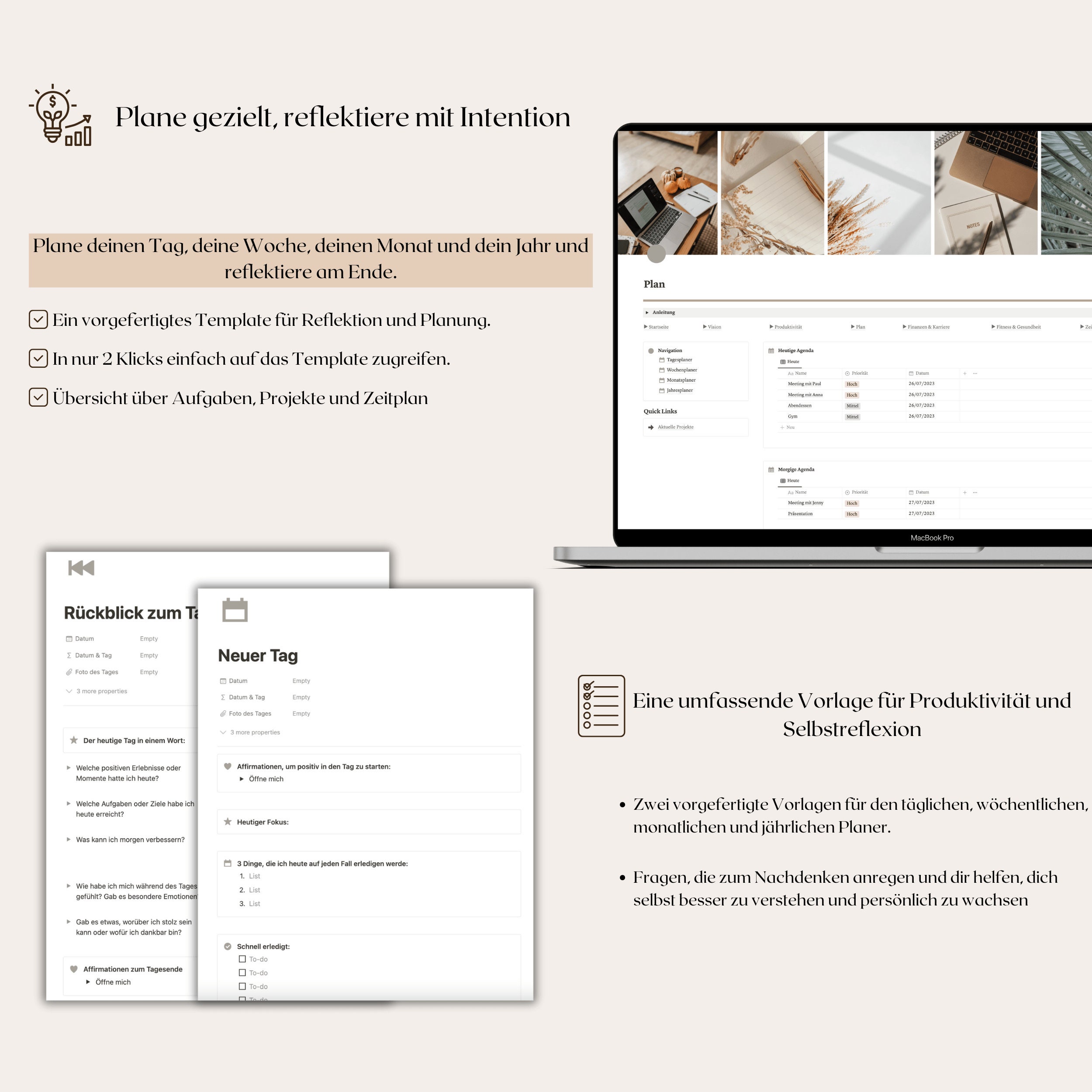 Notion Template German Notion German Notion Habit Tracker - Etsy