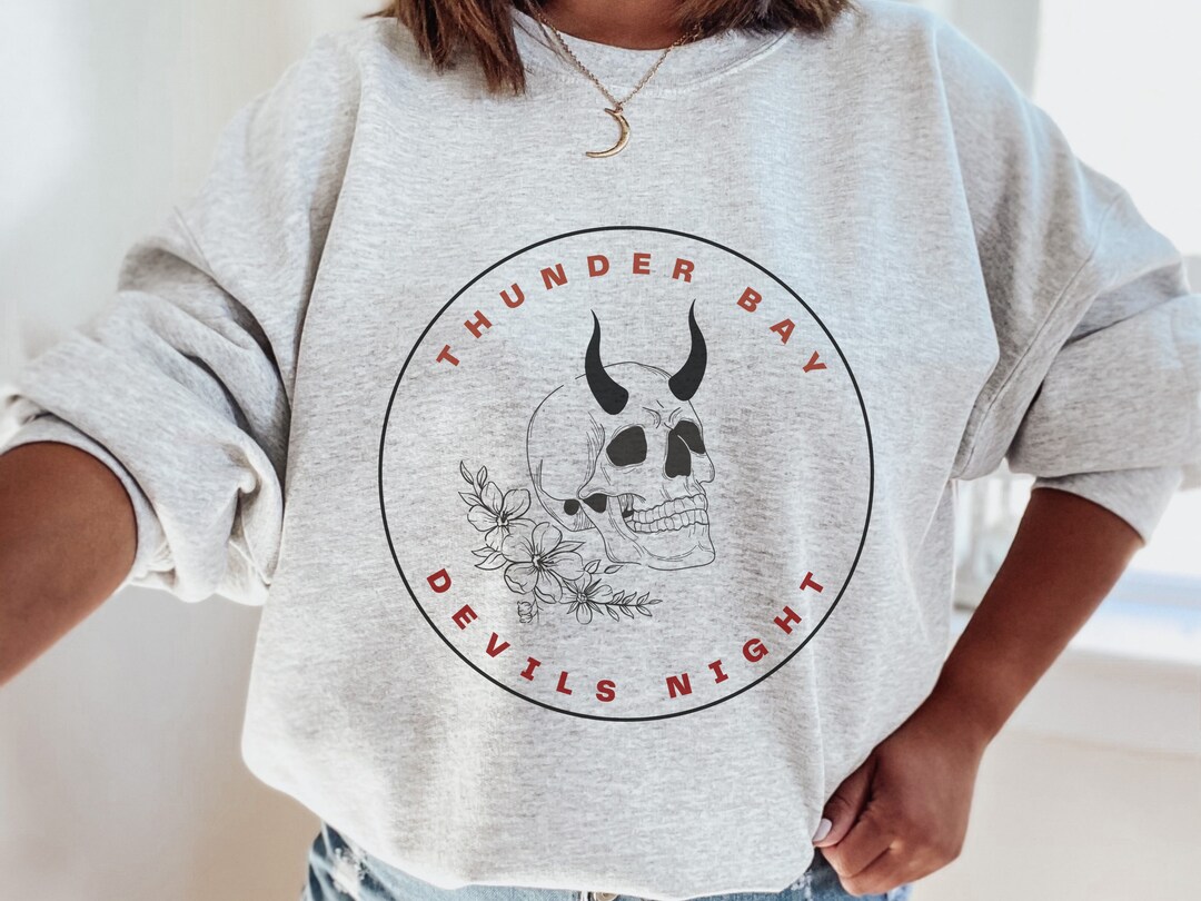 Devils Night Sweatshirt | Penelope Douglas Thunder Bay Book Merch - Etsy