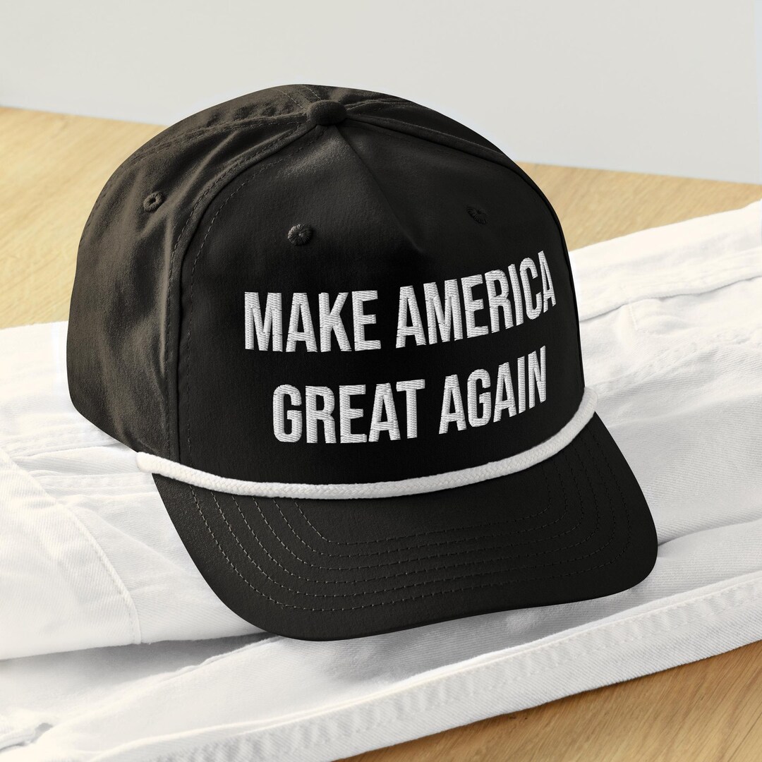 MAGA Rope Hat - Etsy