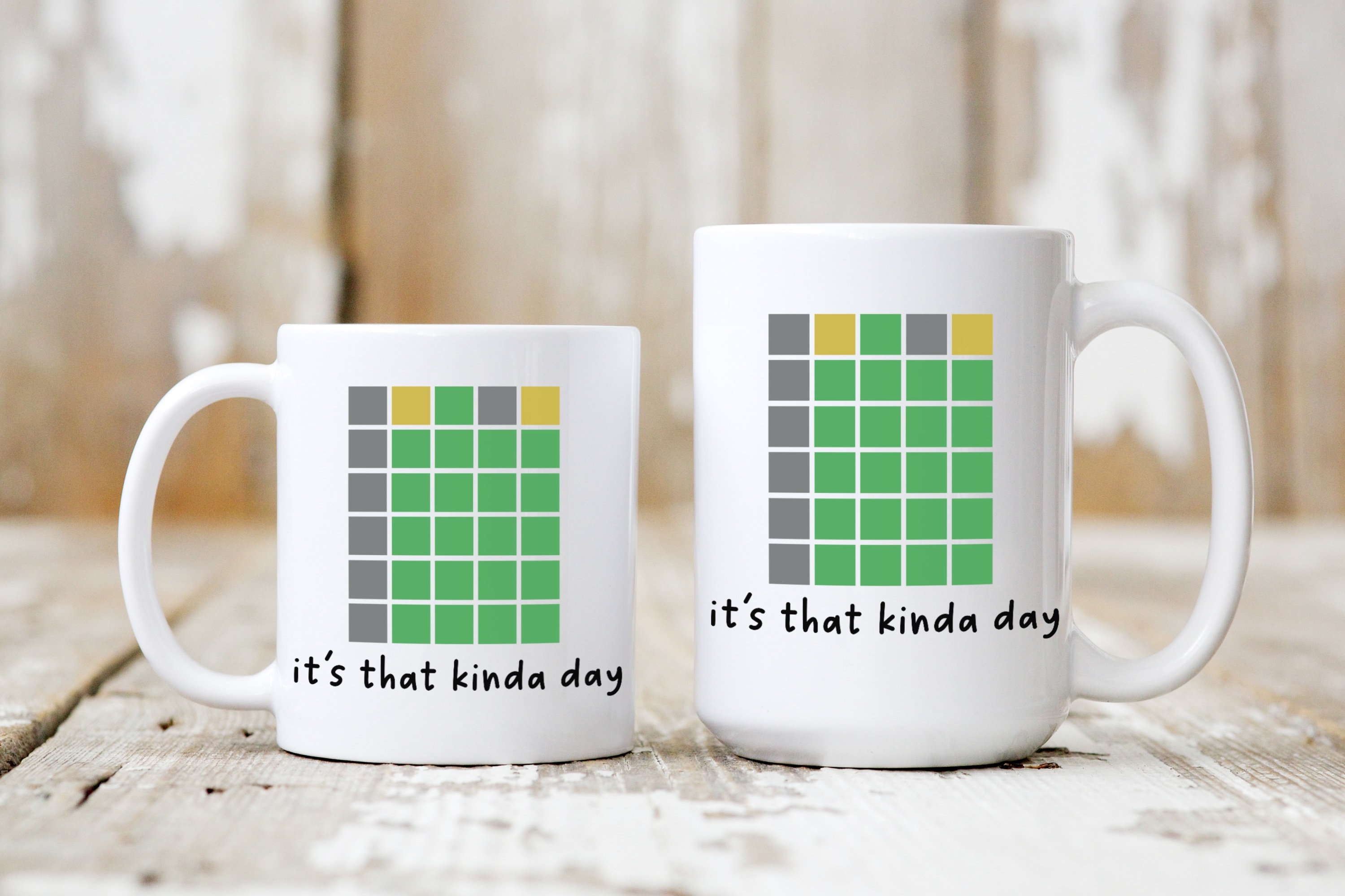 Wordle Mug, Funny Wordle Mug, Wordle Gift, Zoom Mug, Wordle Puzzle ...