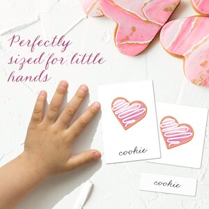 Valentine's Day Montessori-aligned 36 Nomenclature 3 Part Cards, Memory ...