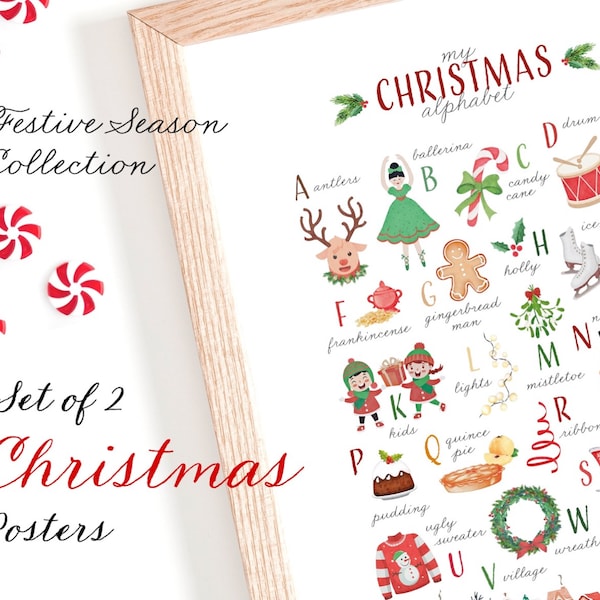 Alphabet Poster - Etsy