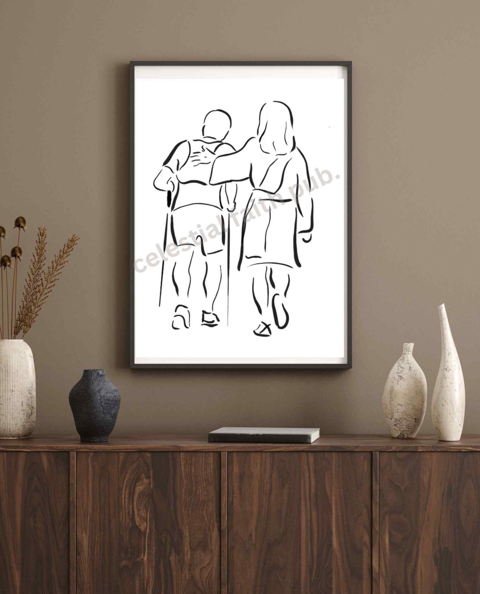 Jesus and Marathon Runner on Trail, Human Made SVG Digital Download ...