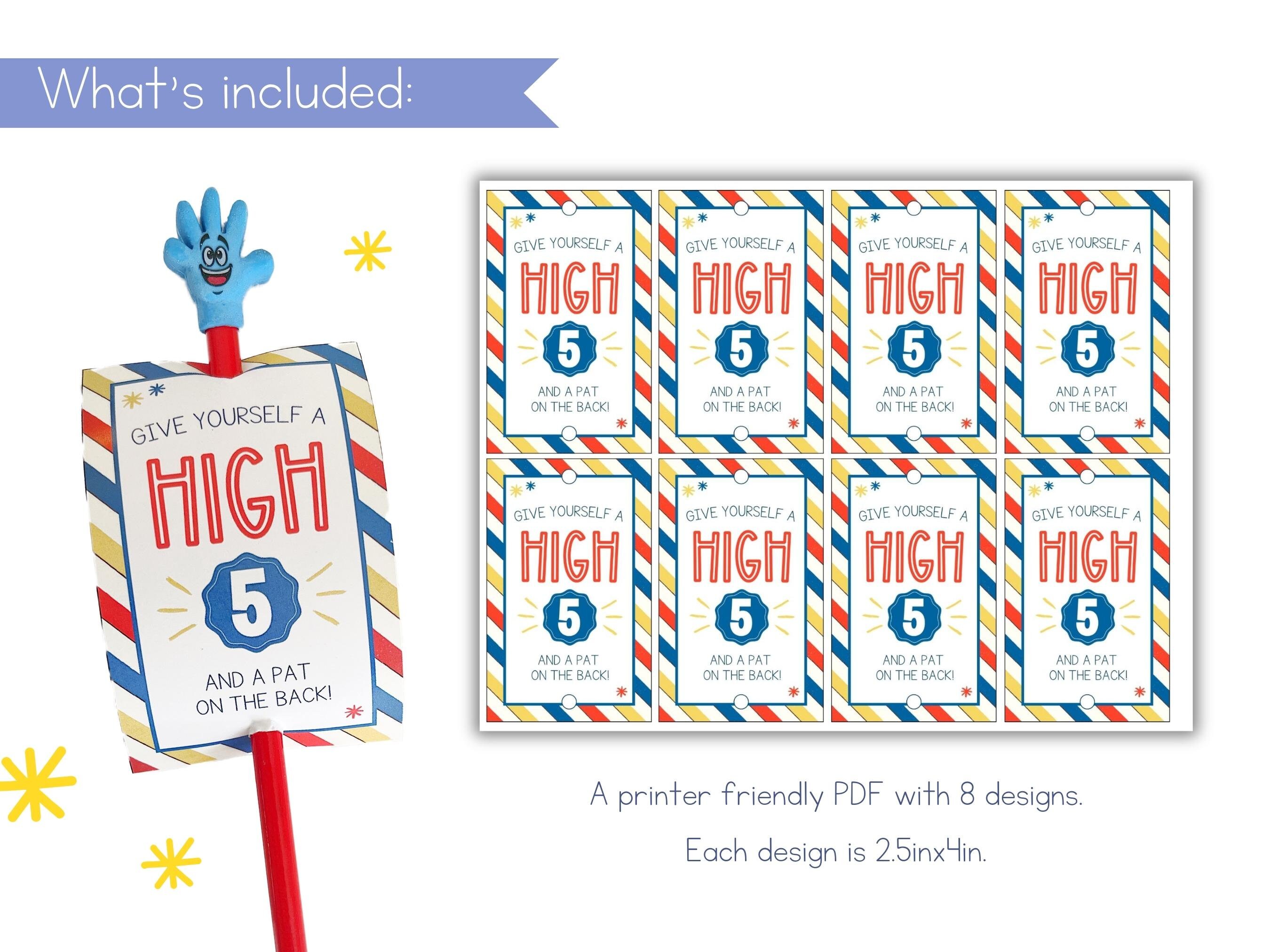 Student Incentive Pencil Topper, Good Job Printable, Elementary Gifts ...