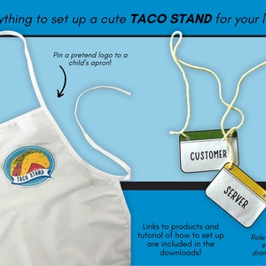 Cinco De Mayo, Dramatic Play Printables, Taco Stand Dramatic Play ...