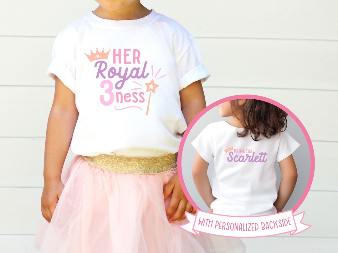 3 Year Old Girl Birthday, Her Royal Threeness Princess Birthday ...
