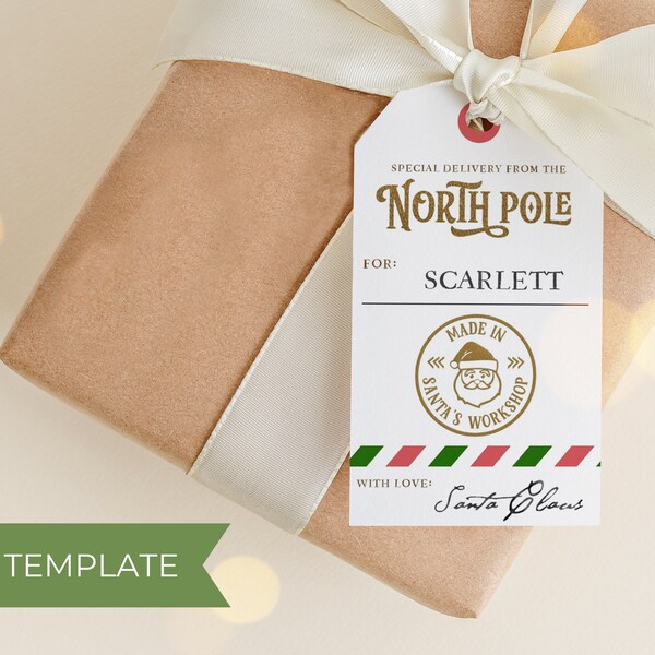 Santa Gift Tag - 60+ Gift Ideas for 2024