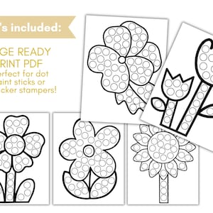 Do a Dot Printables, Dot Marker Pages, Dot Coloring Page, Dot a Dot ...