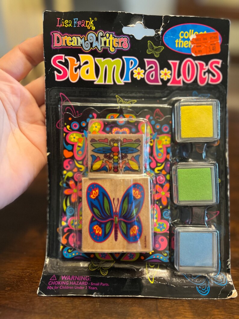 NEW RARE Vintage Lisa Frank Dreamwriters Stamp Set - Etsy