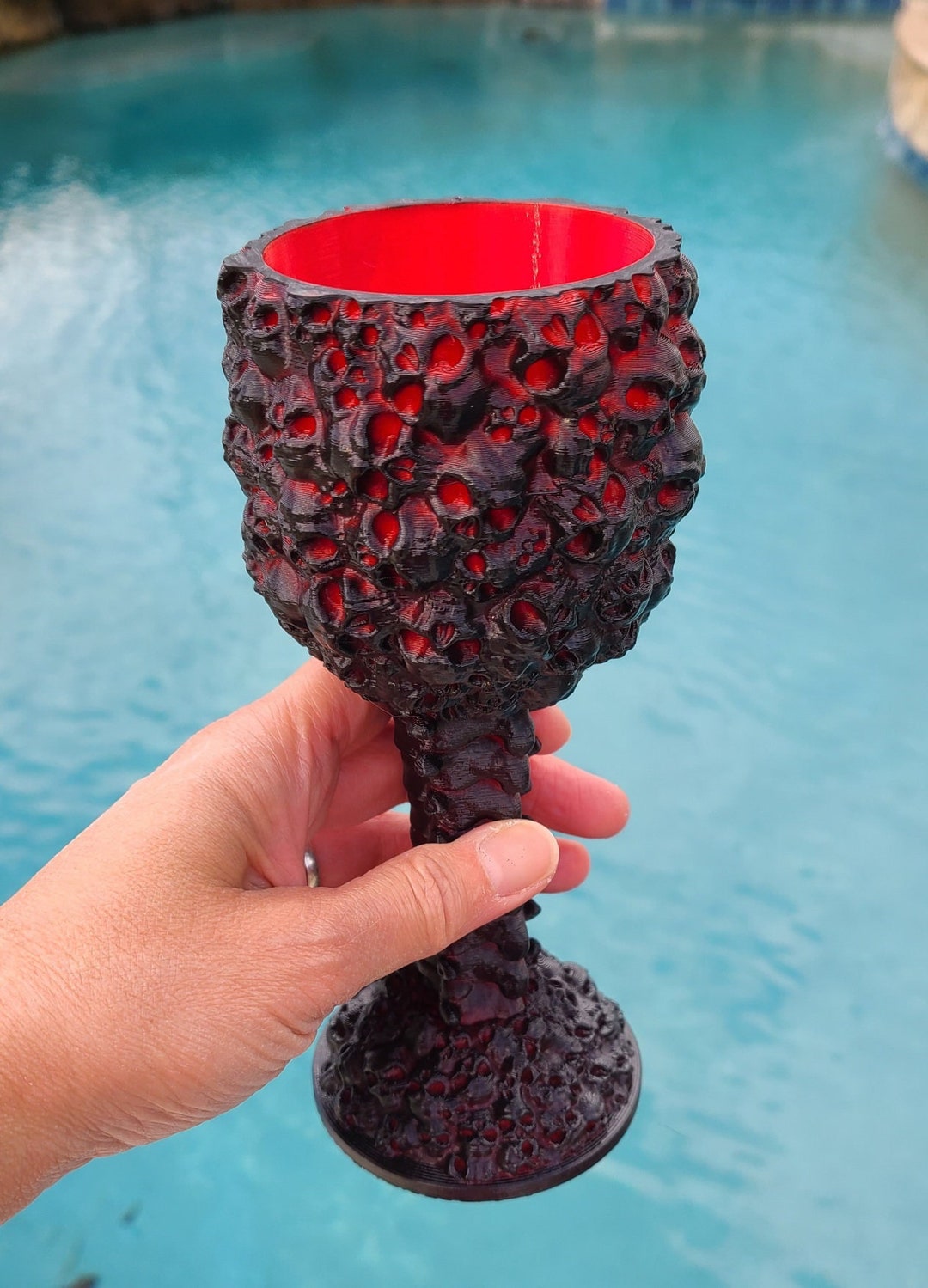Skull Goblet Chalice of Skulls Various Colors 3D Printed - Etsy