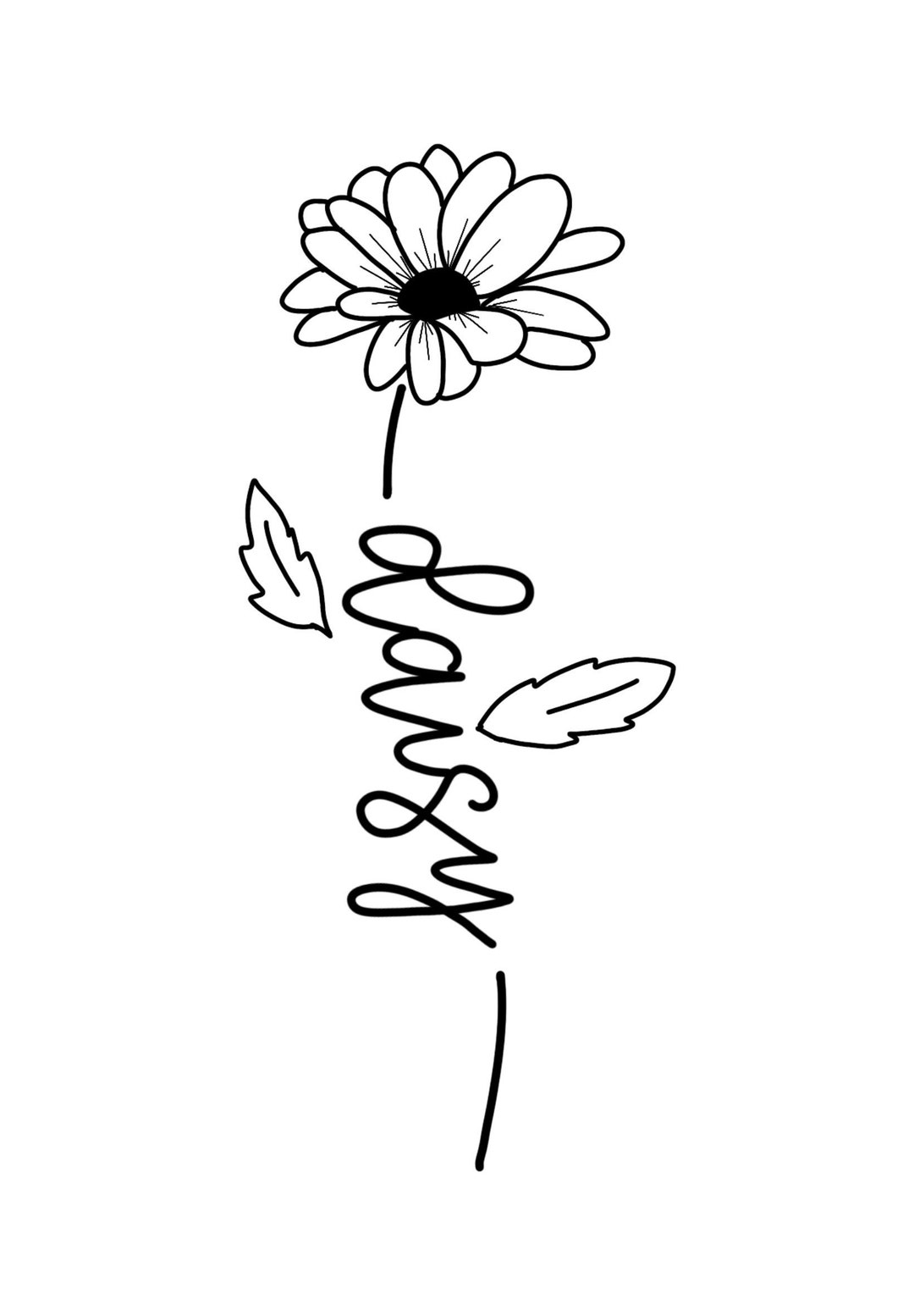 April daisy Digital Print - Etsy