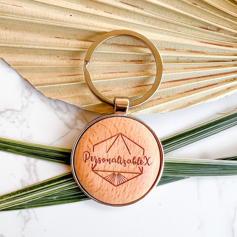 Wood Keychains - Etsy