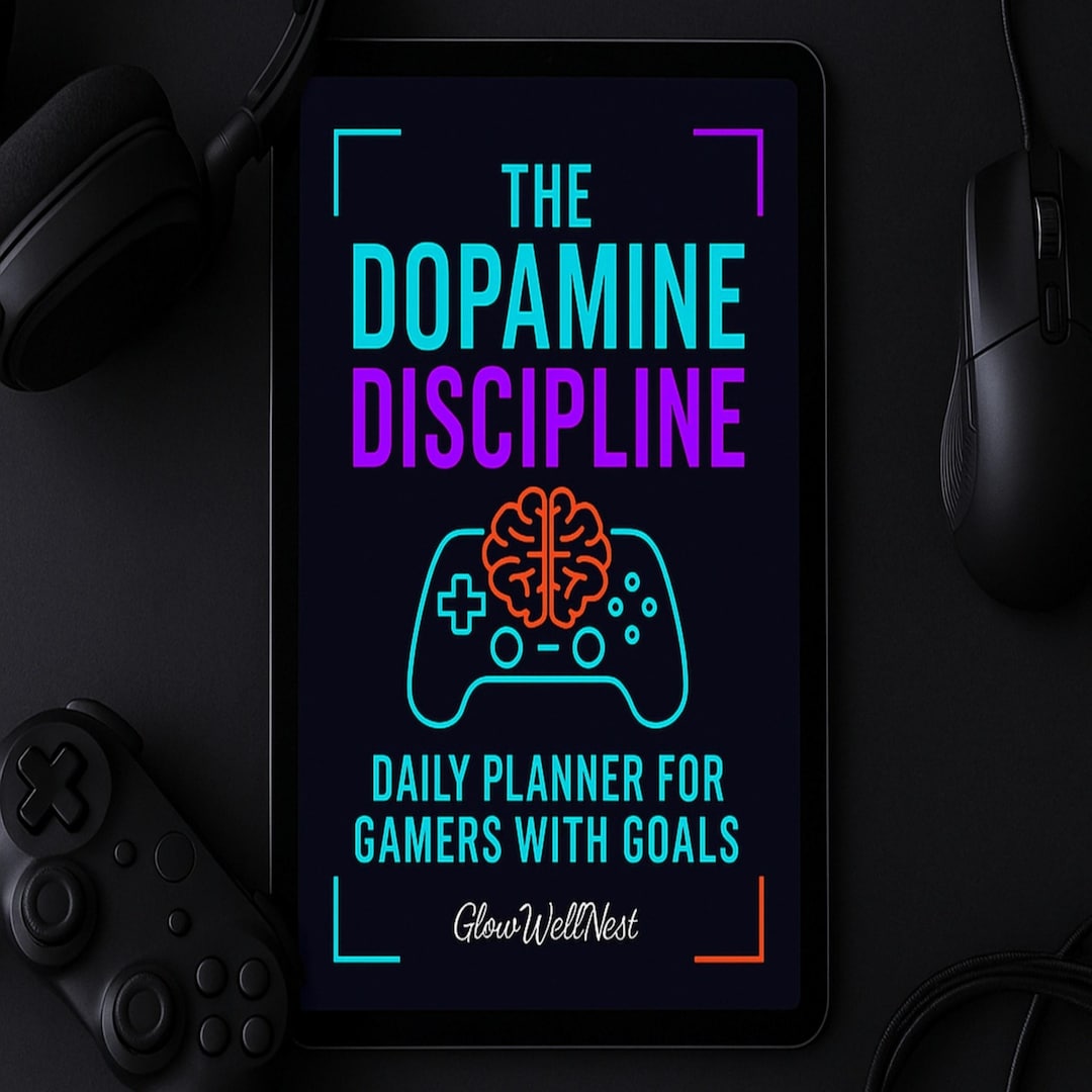 Gamer Discipline Planner |dopamine Detox Digital & Printable |fitness ...