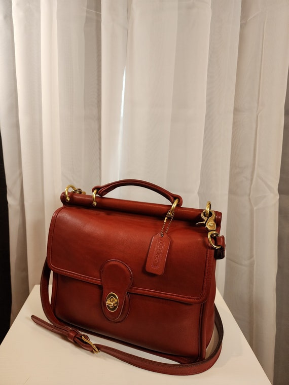 vintage coach red willis - Gem