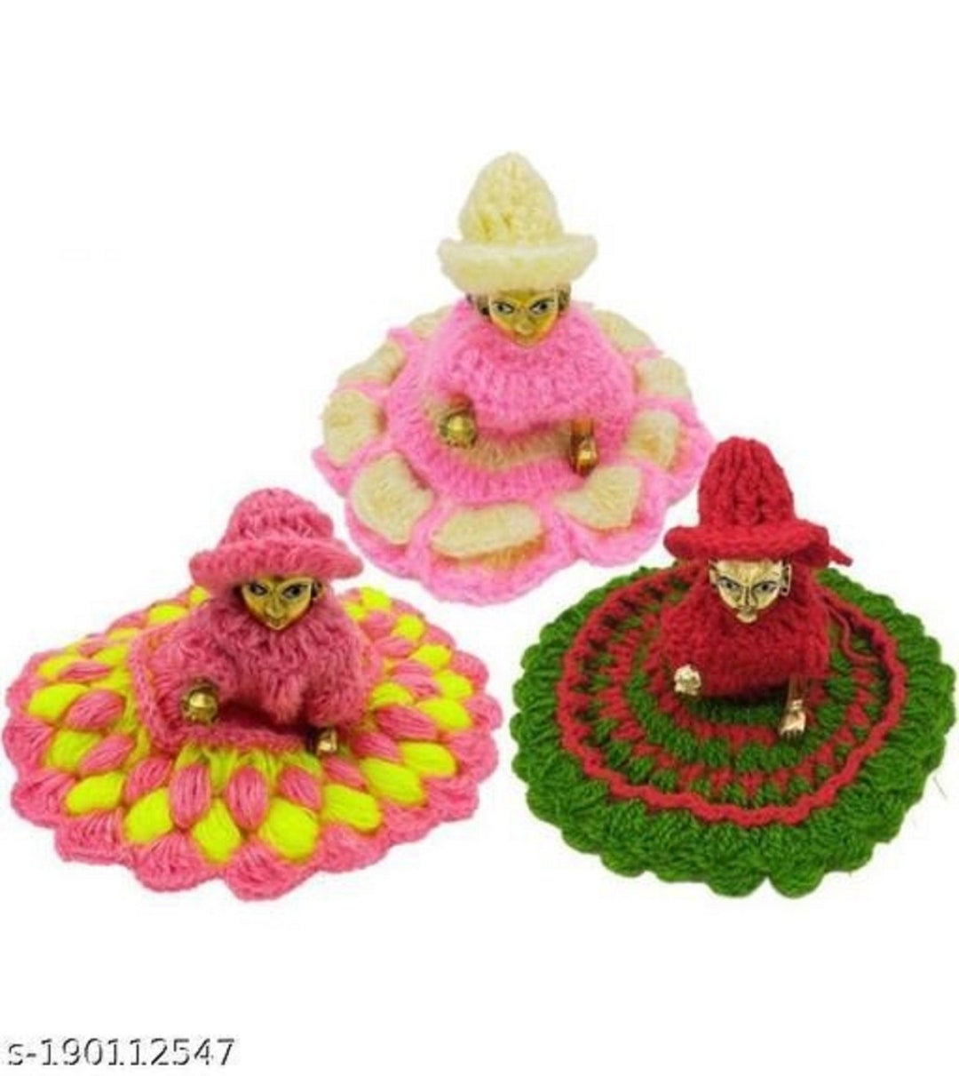 Baby Krishna Dress, Beautiful Handmade Krishna Clothes/laddoo Gopal ...