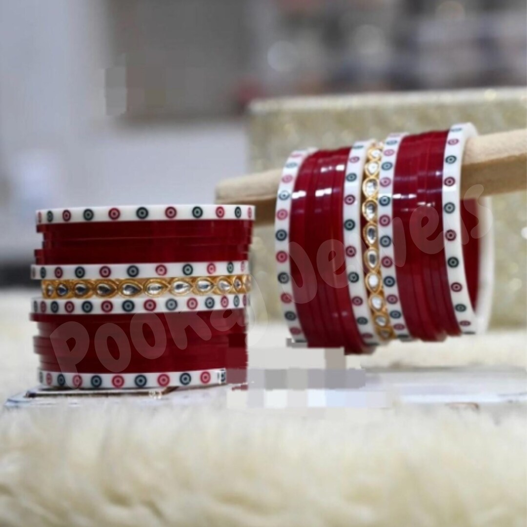 Traditional Chura Choora Bridal Choora Chooda Punjabi Bride Sikh Bride ...