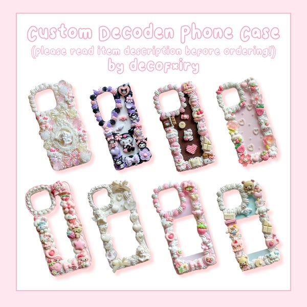 Decoden Phone Case - Etsy
