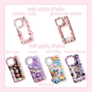 Custom Decoden Phone Case - Kawaii Personalized Case - Etsy